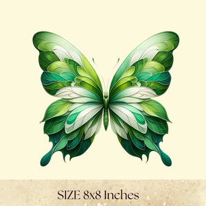 Butterflies Clipart, Butterflies Clip Art, Spring Clipart, Botanical ...