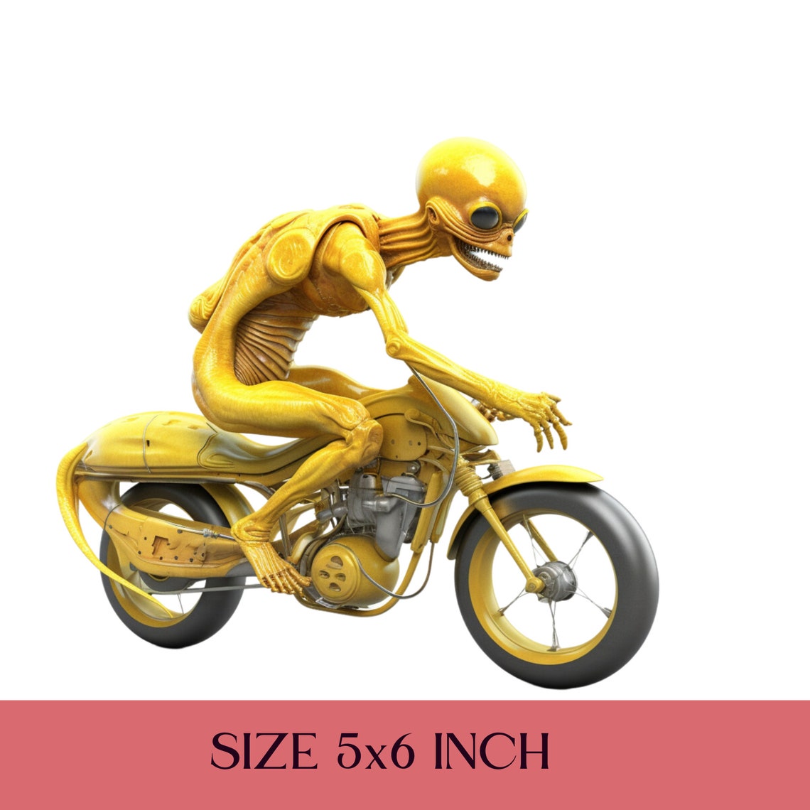 Realistic Alien Clipart Alien Clipart Yellow and Red Aliens - Etsy