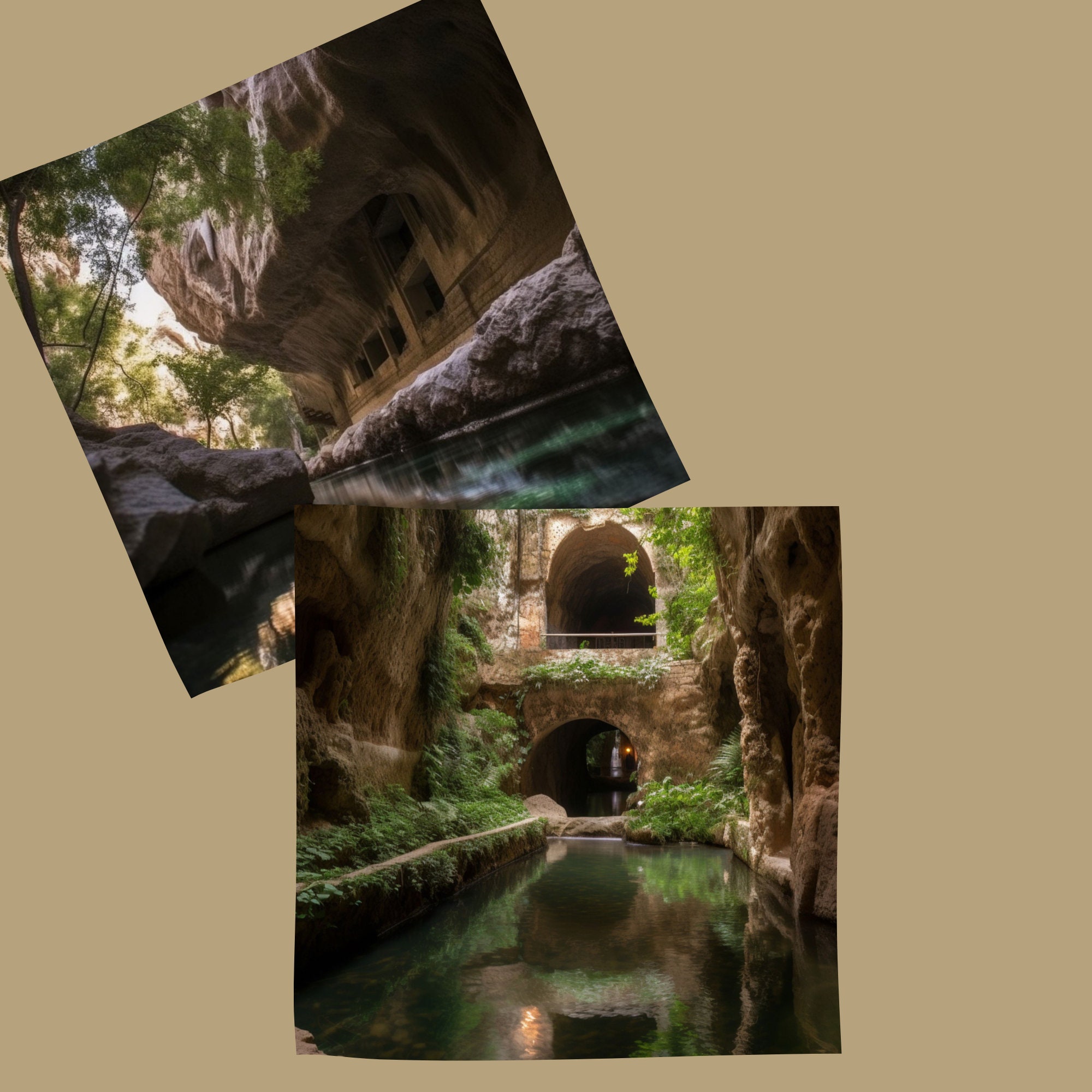 Cave Backdrops, Dark Cave, Magical Cave, Digital Background, Digital ...