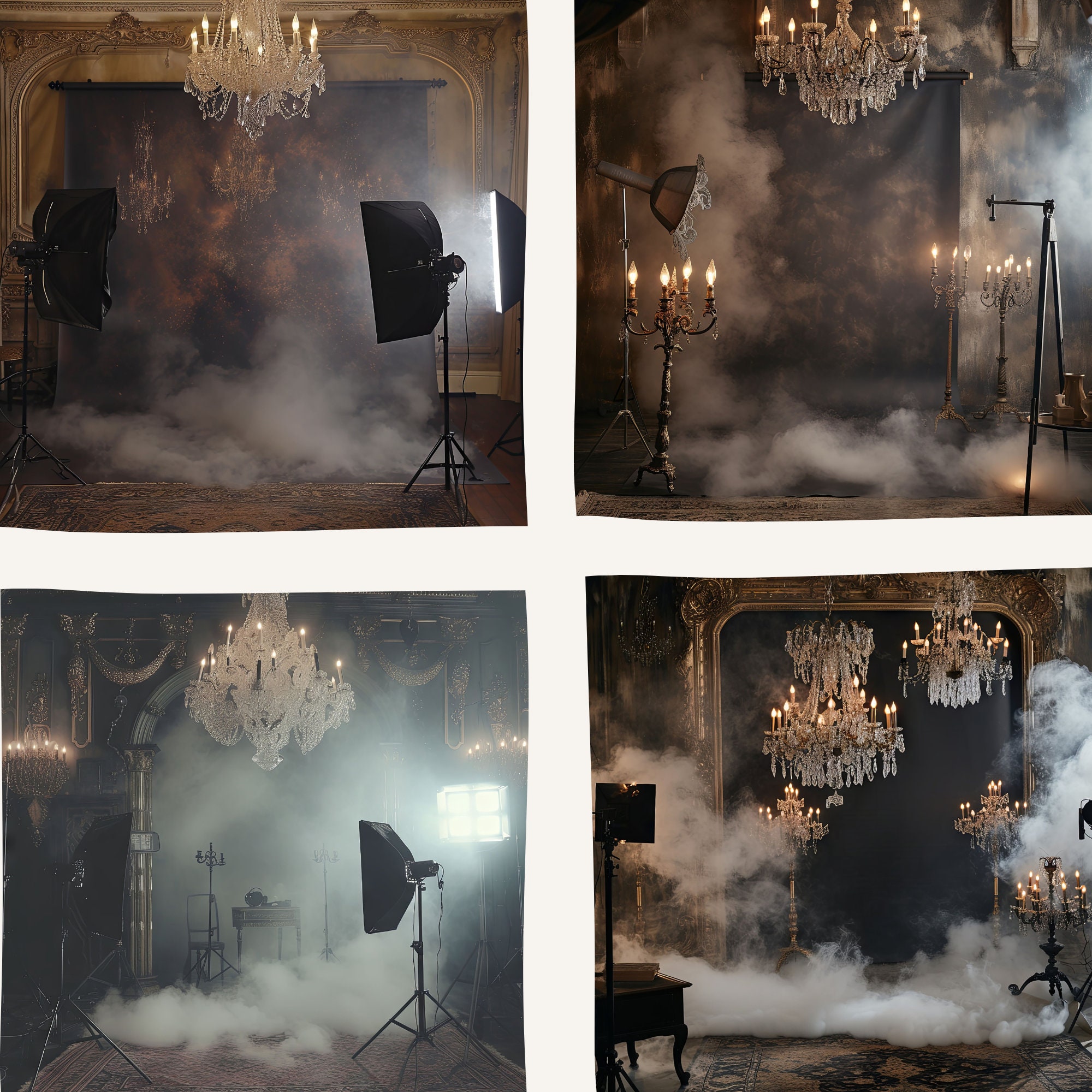 Victorian Smoked Scene Digital Backdrops, Smoke Background, Maternity ...