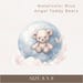 Angel Clipart, Cute Angel Teddy Bear, Blue Teddy Bear Clipart, Baby ...