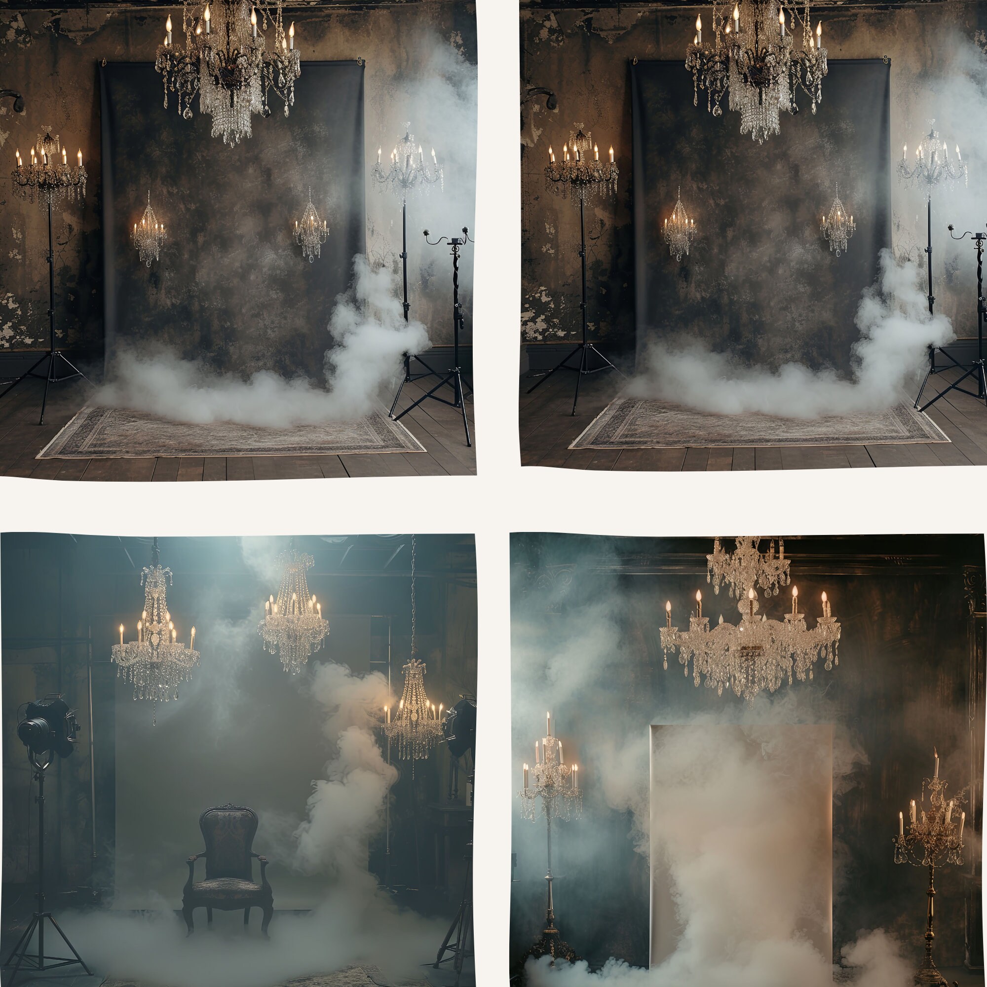 Victorian Smoked Scene Digital Backdrops, Smoke Background, Maternity ...