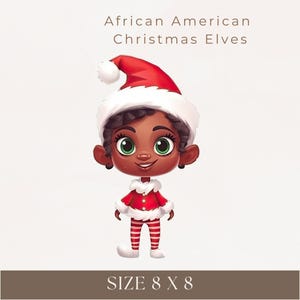 Elf Clipart, Christmas Elves Clipart, Cute Elf Sublimation Designs, 12 ...