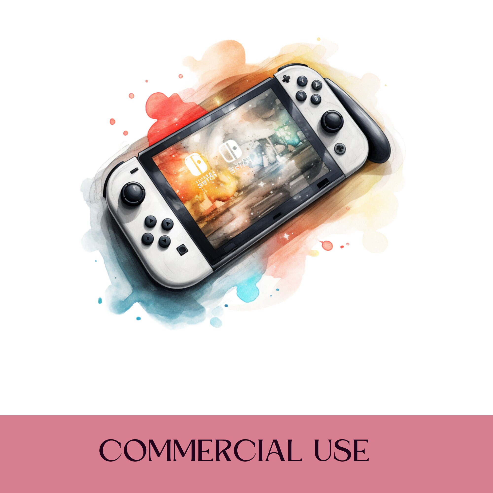 Gaming Clipart Handheld Gamer Clipart 300 DPI Transparent - Etsy