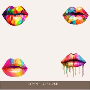 Lips Clipart, Custom Invitations Clip Art, Png Lips, Lipstick Stain ...