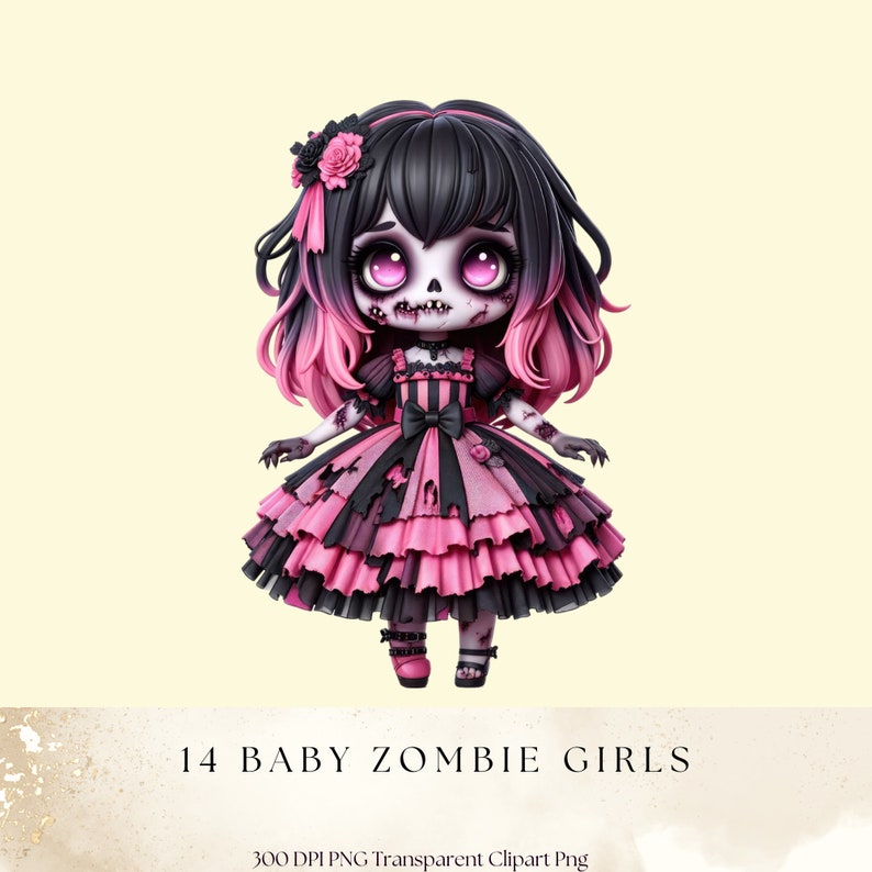 Zombie Clipart, Zombie, Girl, Walking Dead, Zombie Apocalypse, Costume ...