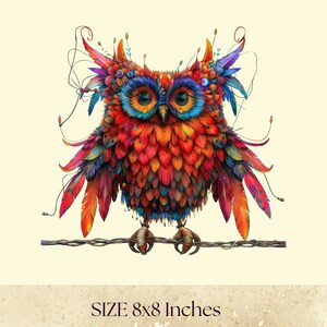Quirky Owl Clip Art, Owls on A Rope, Funny Birds, Pets Clipart ...