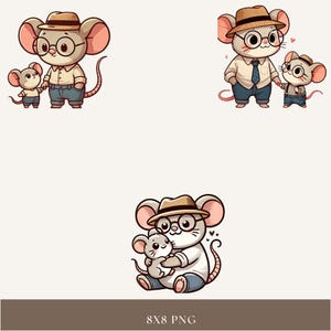 Father Son Clipart, Dad and Son Clipart, Father's Day Clipart, Cute ...