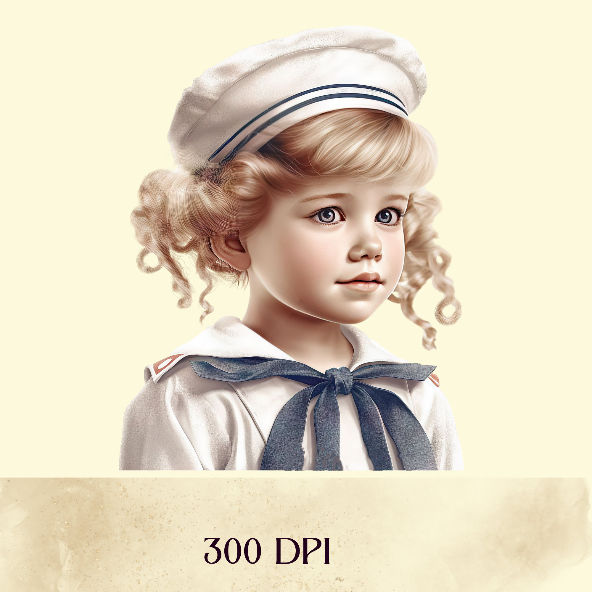 Cute Sailor Girls Clipart Nautical Clipart Little Sailor - Etsy