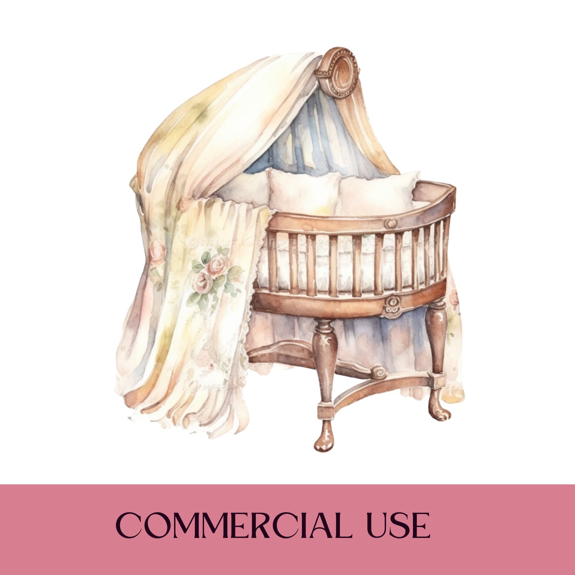 Vintage Victorian Baby Stroller Clipart Baby Carriage Image - Etsy