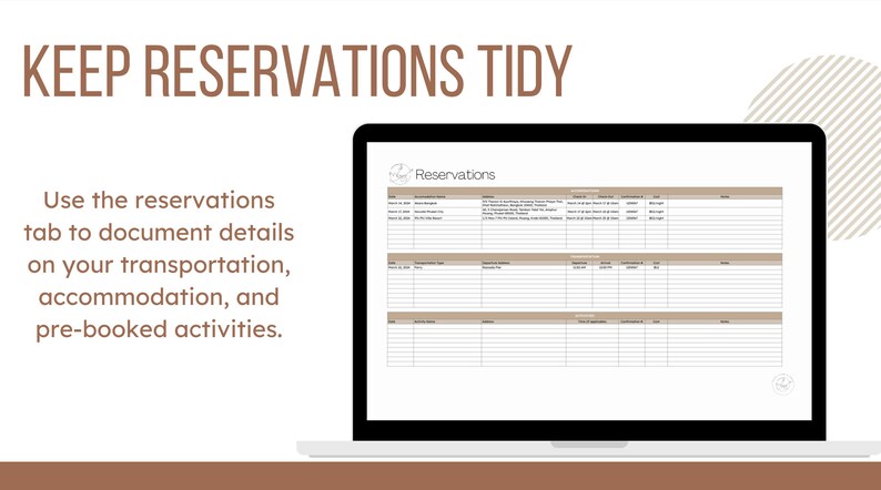 Organize Your Dream Trip With Our Digital Travel Planner - Itinerary ...