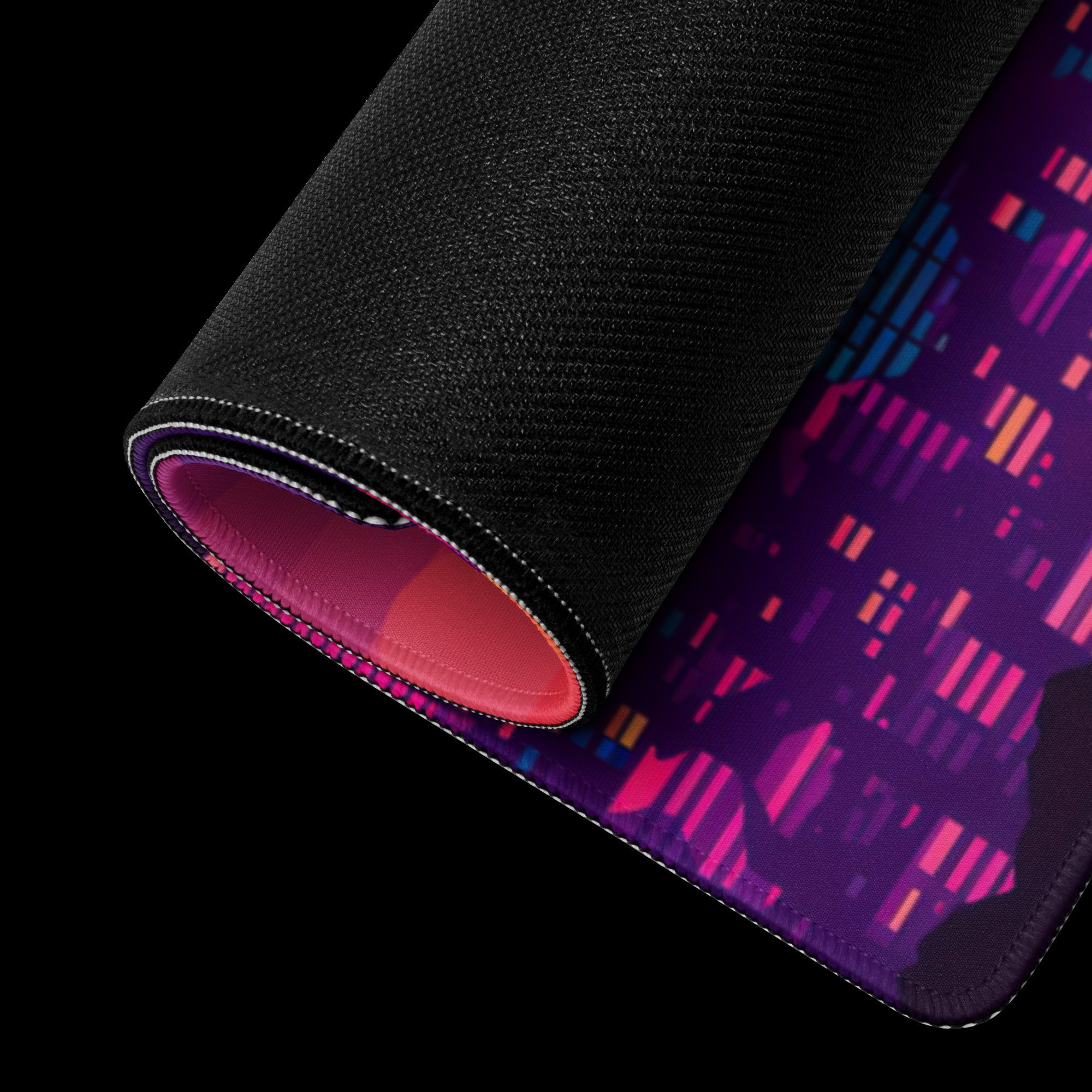 Gaming Desk Pad Vaporwave Sunset Skyline two Sizes - Etsy