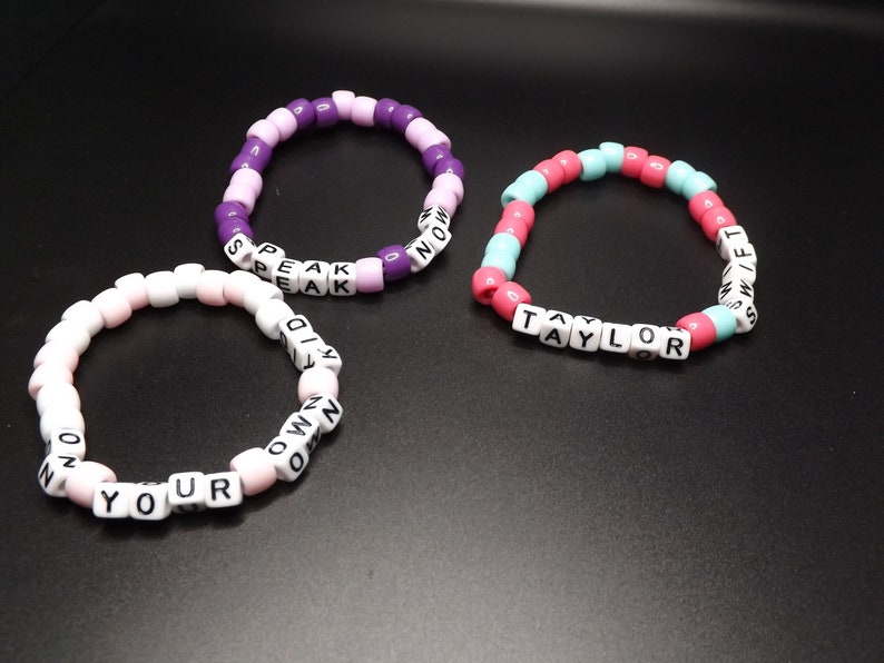 Taylor Swift Bracelets - Etsy