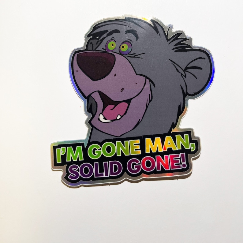 Baloo's Gone, Man - Etsy