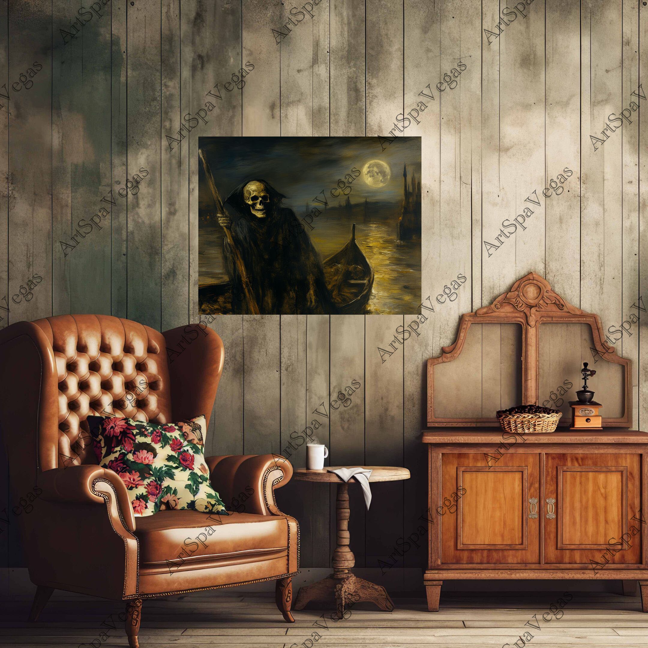 Canvas "charon" Horizontal Gallery Wrap Thick Canvas Art Print, Charon ...