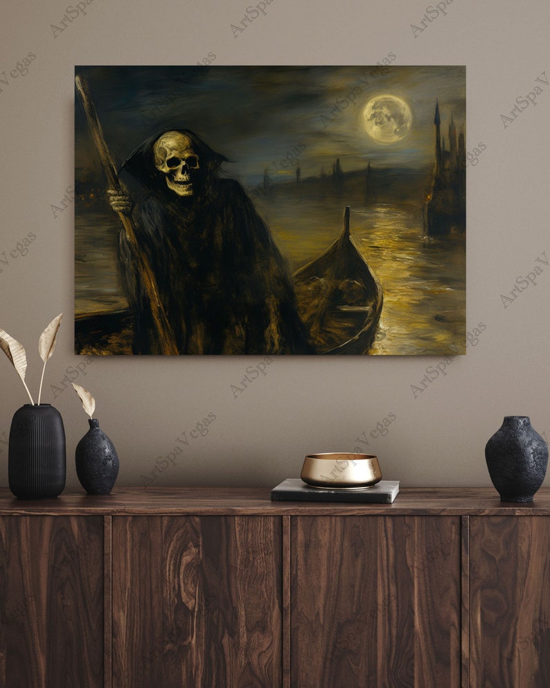 Canvas "charon" Horizontal Gallery Wrap Thick Canvas Art Print, Charon ...