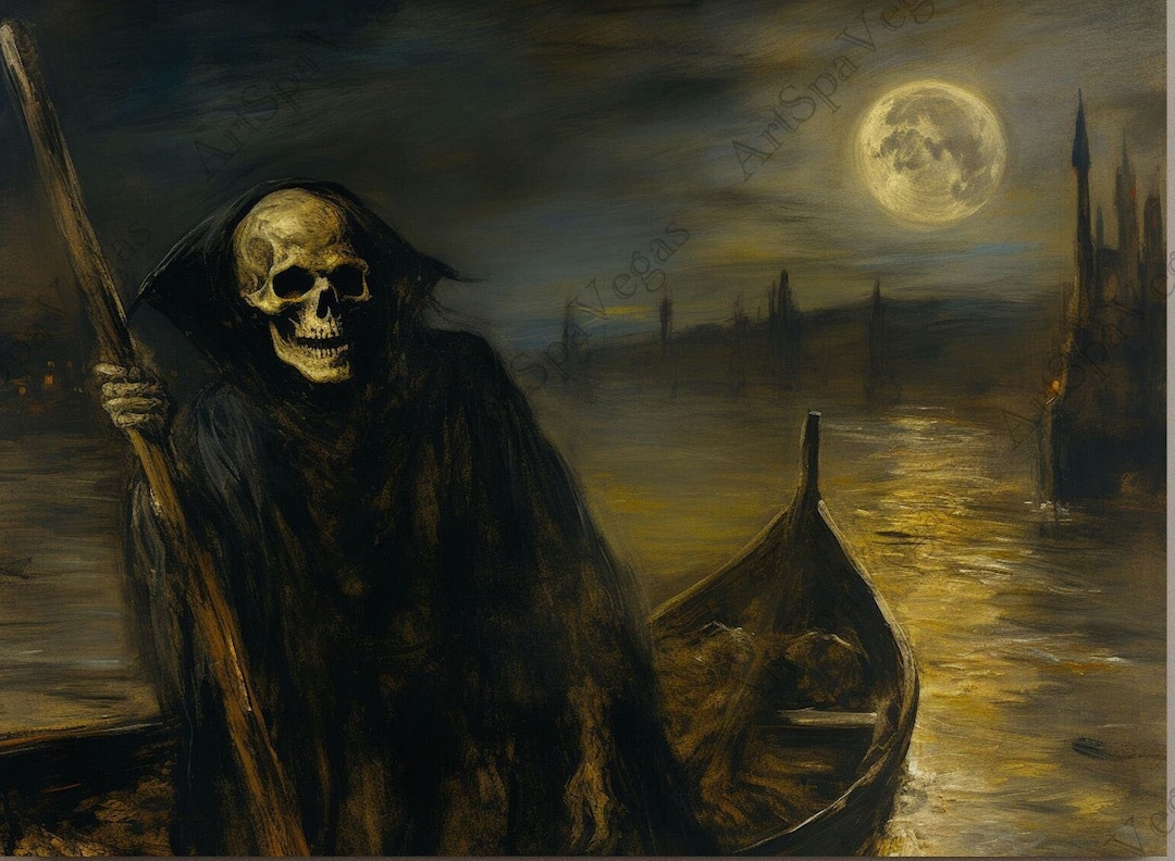 Canvas "charon" Horizontal Gallery Wrap Thick Canvas Art Print, Charon ...