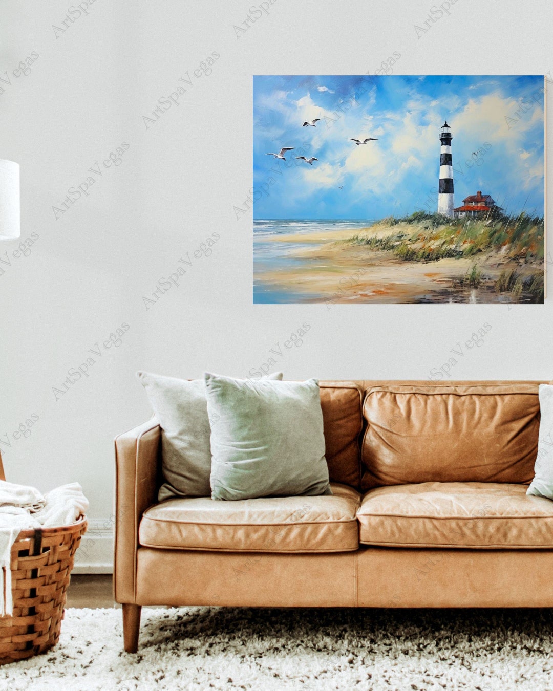 Canvas "peaceful Solace" Gallery Wrap Thick Canvas Art Print ...