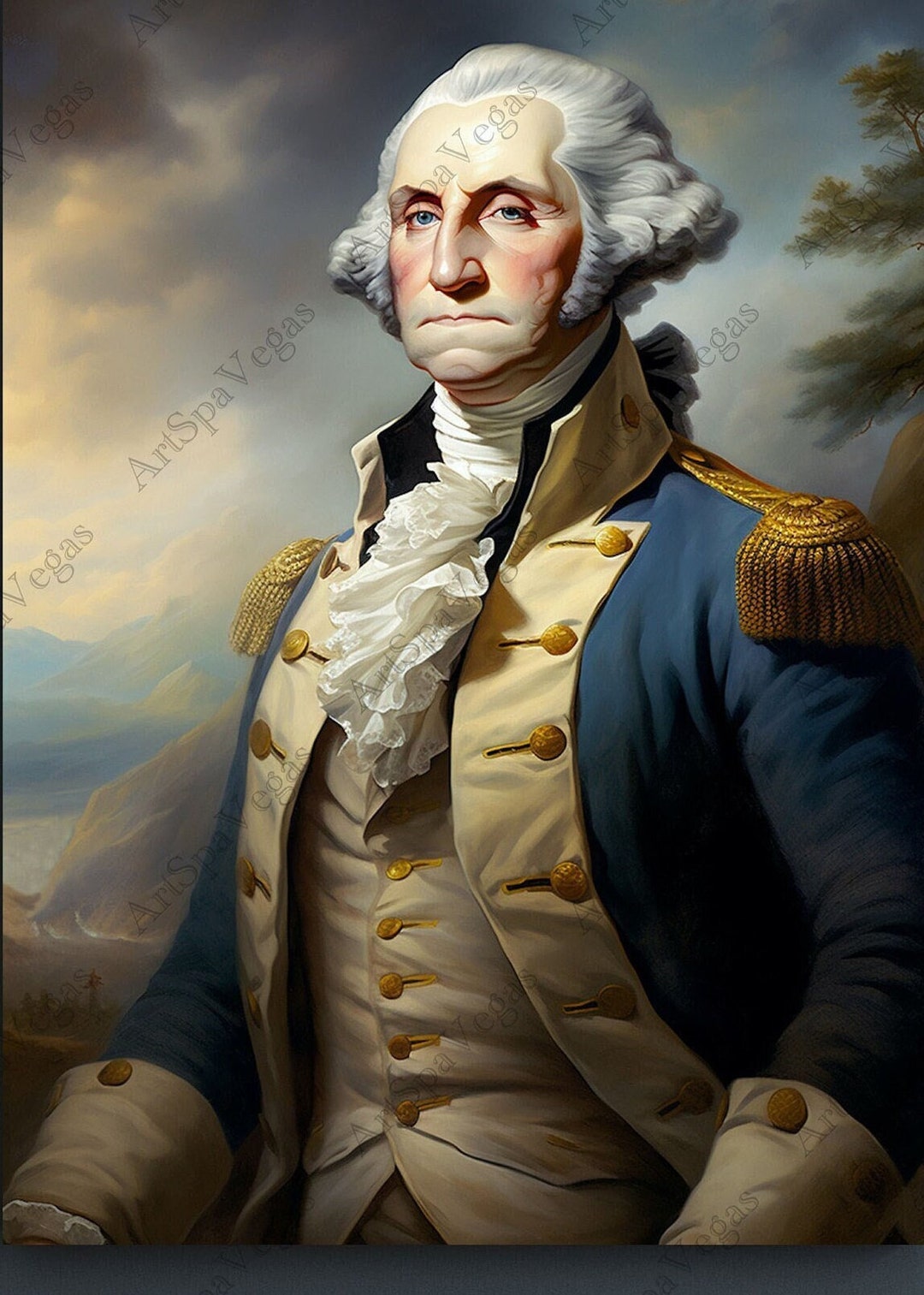 Canvas "freedom's Forefront" Gallery Wrap Thick Canvas Art Print ...