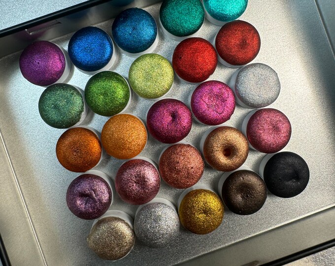 Chrome Button (set of 25) - Etsy