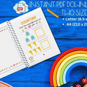 OCEAN THEMED MATH | Instant Download Printable Worksheets | Preschool ...