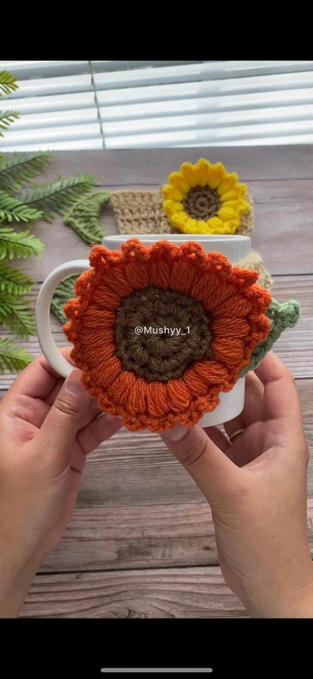 Crochet Flower Mug Cozy Instant Download PDF Pattern - Etsy