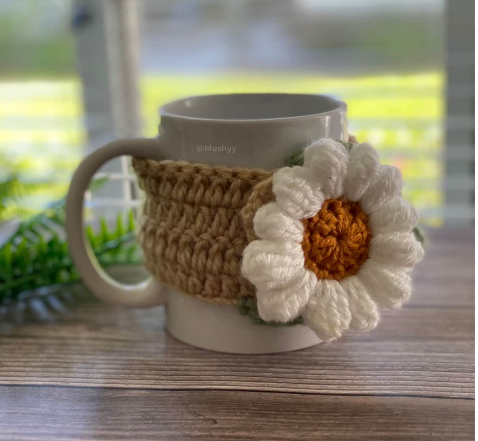 Daisy Dream Mug Cozy Pattern: Crochet Your Own Floral Bliss Instant ...