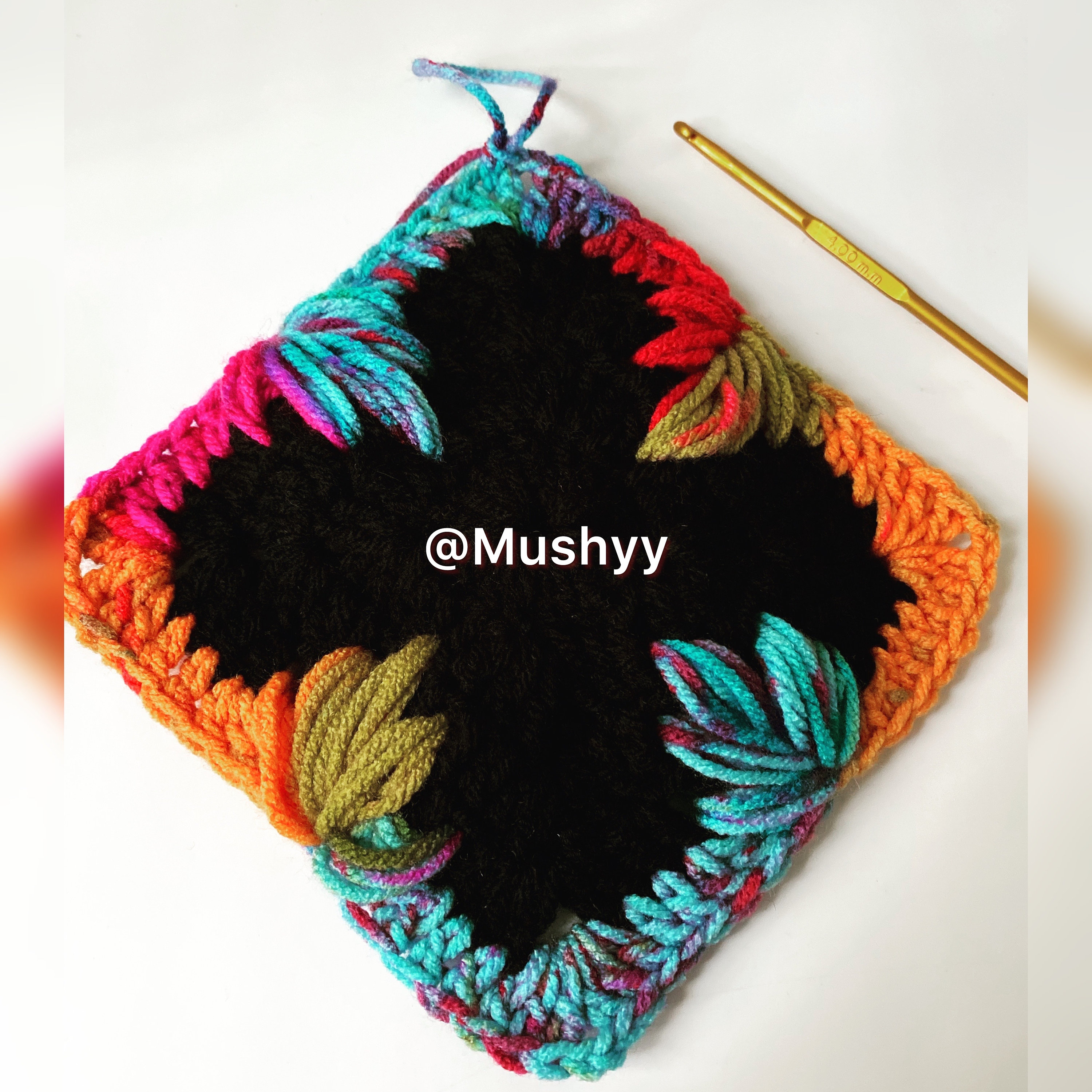 Crochet Maple Leaf Granny Square Pattern Instant PDF Download - Etsy Canada