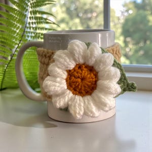 Daisy Dream Mug Cozy Pattern: Crochet Your Own Floral Bliss - Instant ...