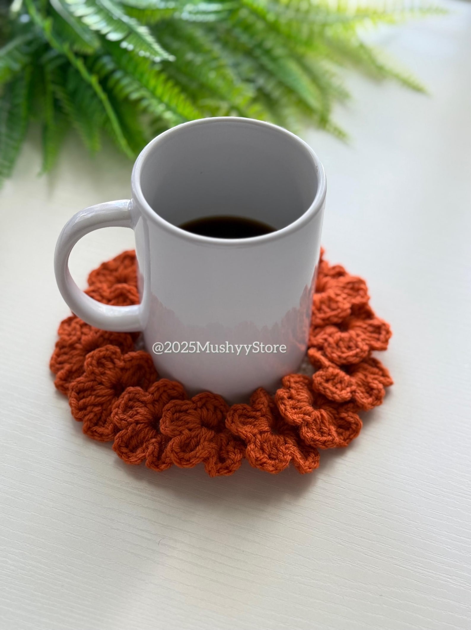 Florynth Crochet Coaster Pattern: Spring Table Decor (PDF Download) - Etsy