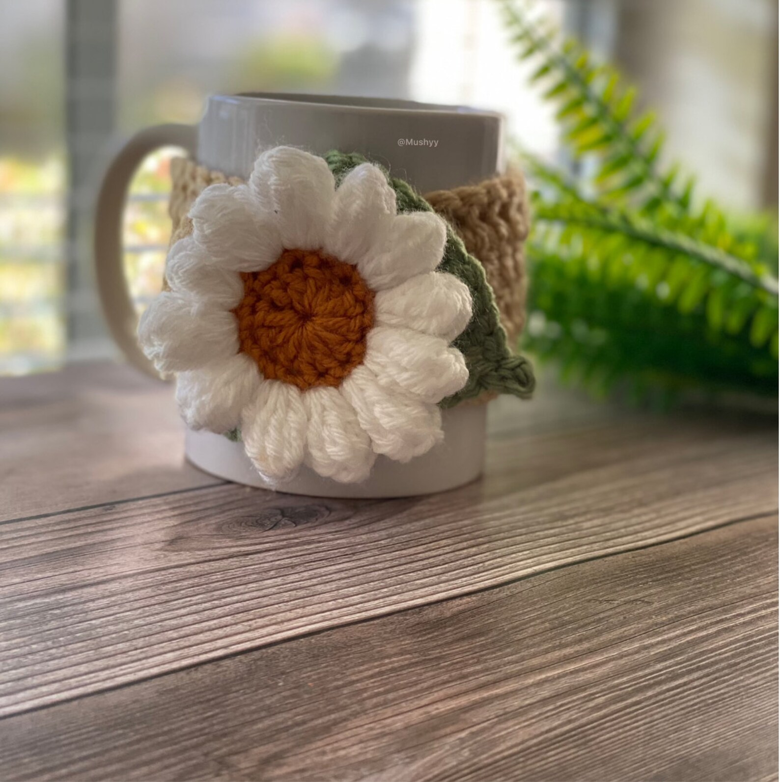 Daisy Dream Mug Cozy Pattern: Crochet Your Own Floral Bliss Instant ...