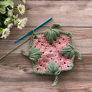 Crochet Maple Leaf Granny Square Pattern- Instant PDF Download - Etsy