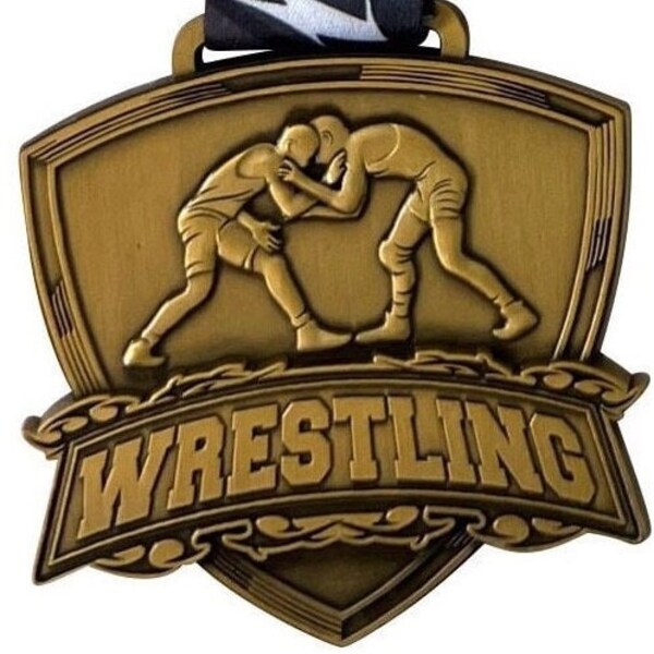 Antique Wrestling Medals - Etsy