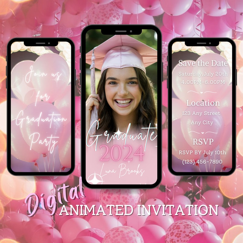 Pink Graduation - Etsy