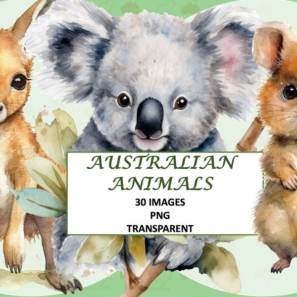 Australian Animals - Etsy