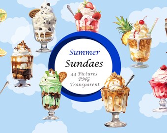 11 Summer Ice Cream Variations| Delicious, Summertime Sundae Designs ...