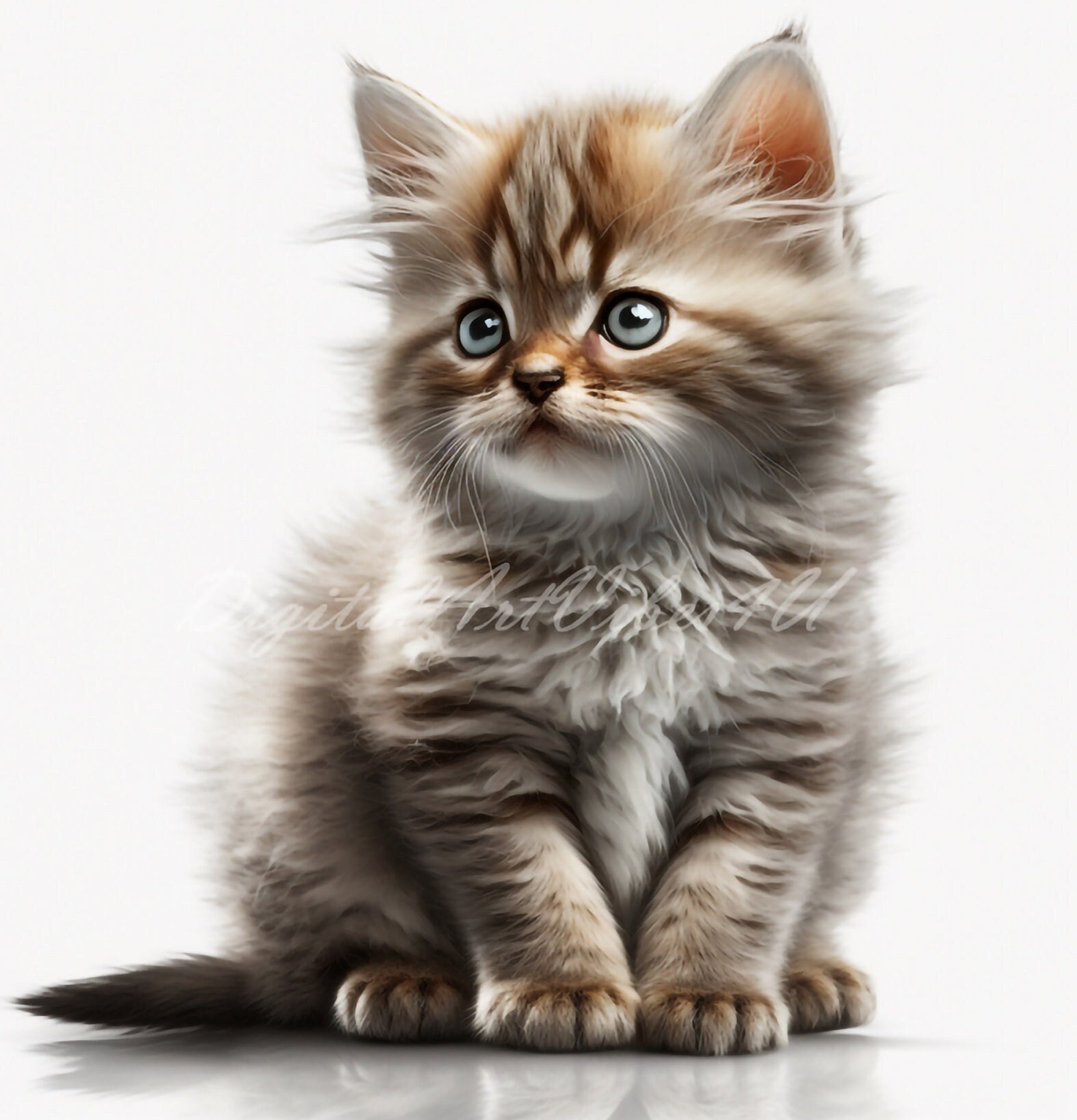 10 Lifelike Kitten |realistic , Adorable, Cat Pictures, PNG, Instant ...