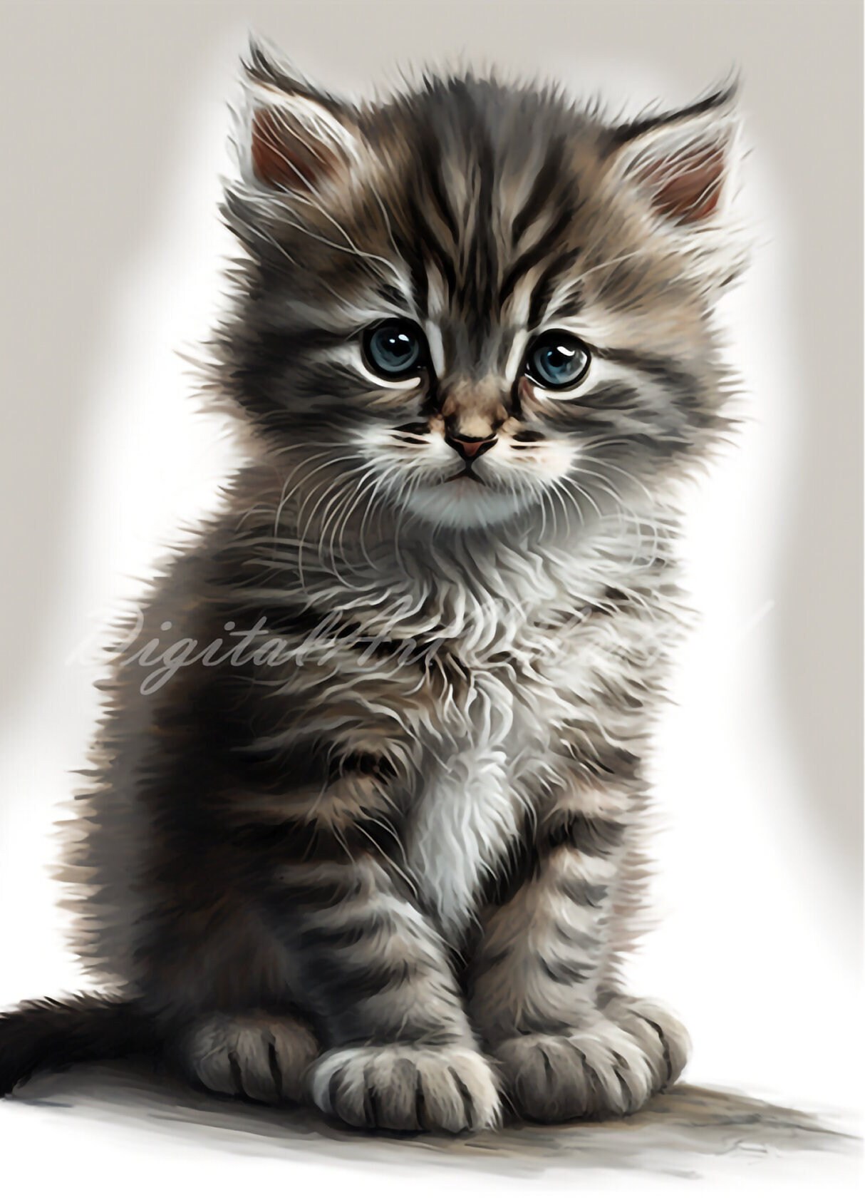 10 Lifelike Kitten |realistic , Adorable, Cat Pictures, PNG, Instant ...