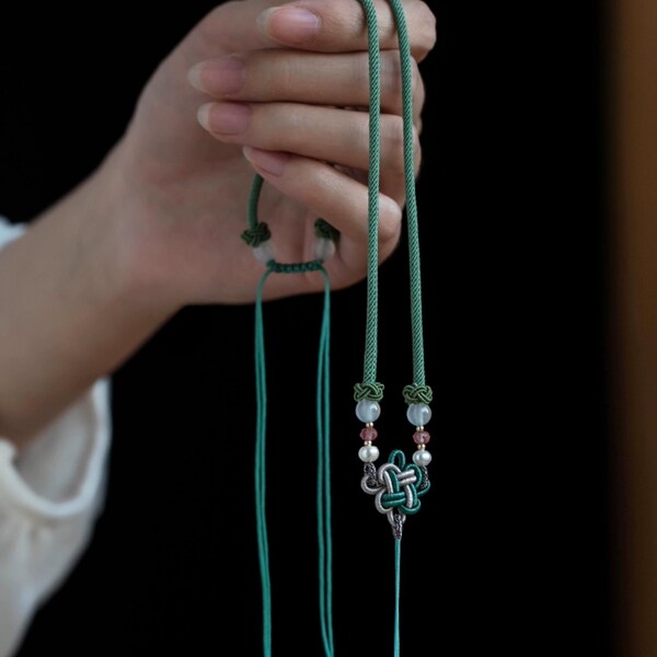 Knot Rope Necklace - Etsy