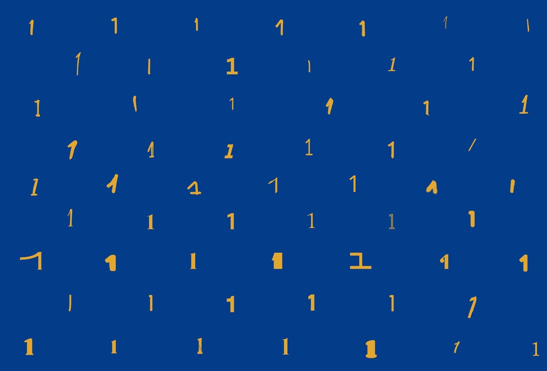 Custom Number 1 Wallpaper and Gift Wrapping Paper - Elegant Digital ...