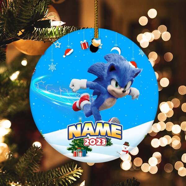 Sonic Tree Decorations - Etsy