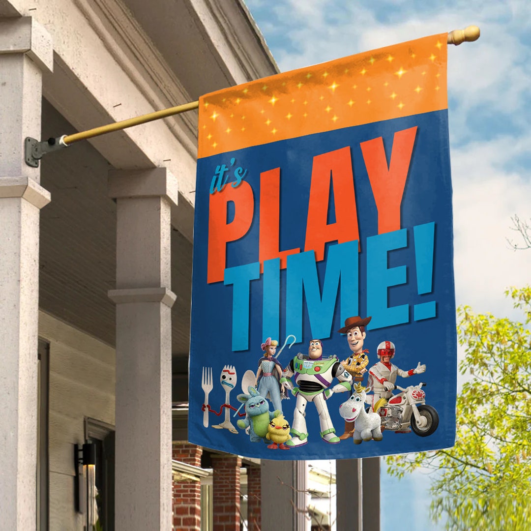 Disney Buzz & Woody Dynamic Duo Flag Toy Story Garden Flag - Etsy