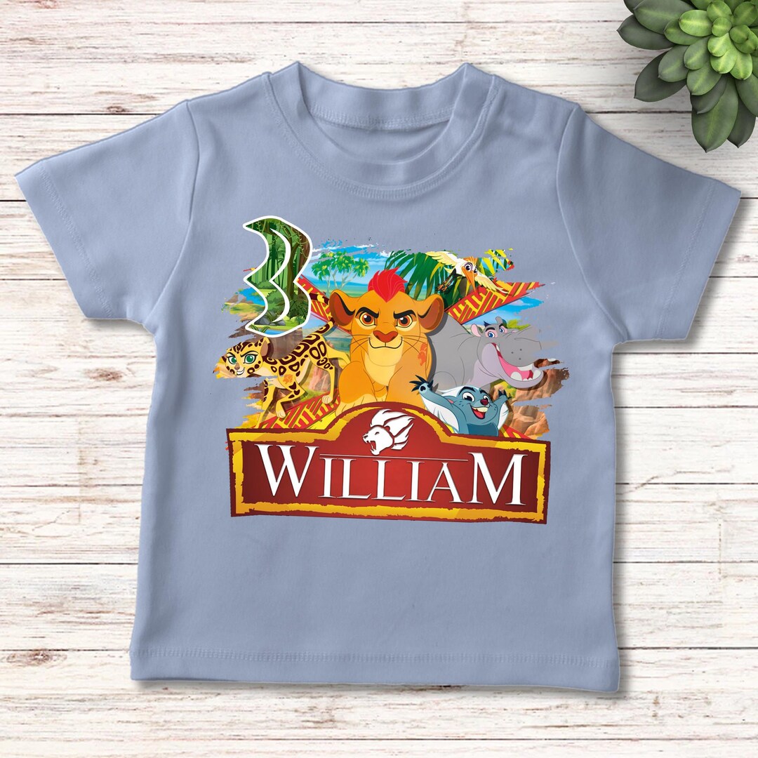 Lion Guard Birthday Shirt Lion Guard Family Birthday Shirts - Etsy