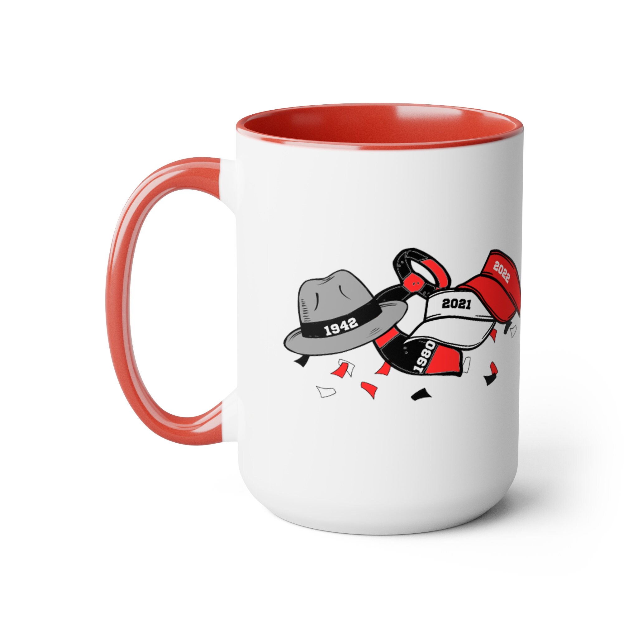 Georgia Bulldogs National Championships legends Two-tone Coffee Mugs ...