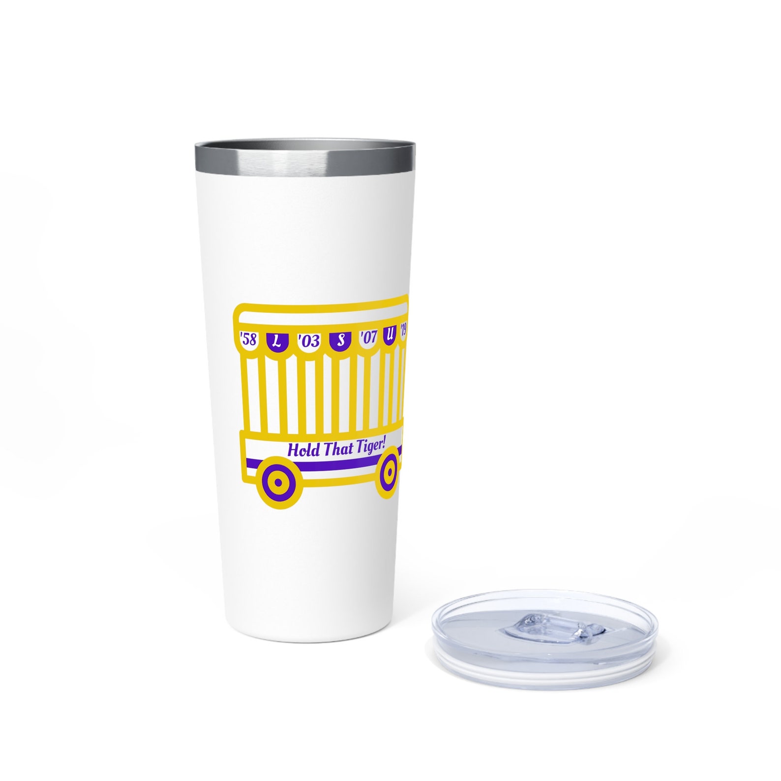 LSU TIGERS - "hold That Tiger!" Insulated Tumbler, 22oz - Etsy
