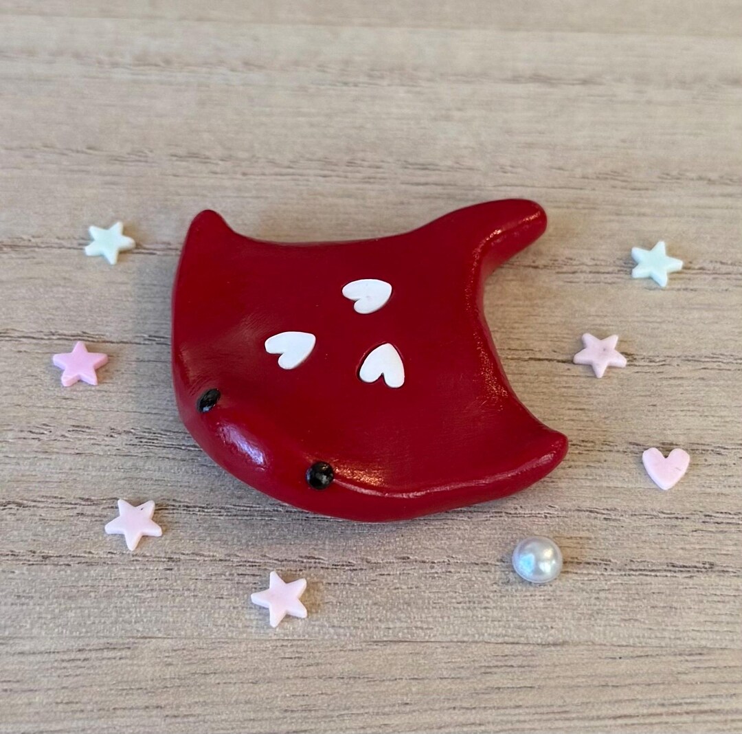 Custom Made Polymer Clay Valentine Stingray/ Figurine/ Ceramics ...