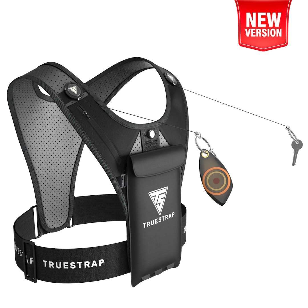 Running Vest Phone Holder Reflective Safety Hi Vis for Running Cycling ...