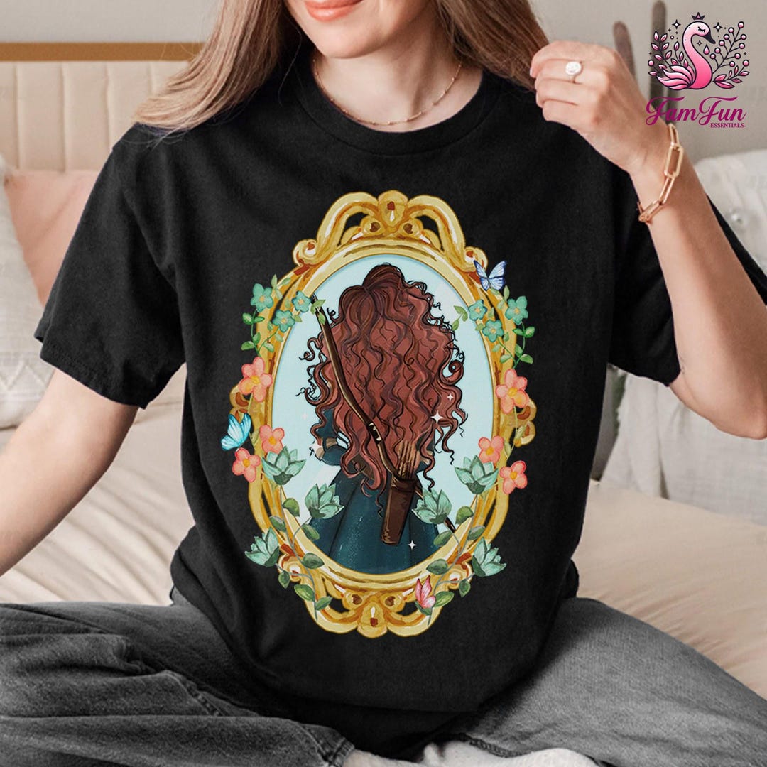 Locket Merida Princess Shirt, Cute Locket Shirt, Girls Trip Shirt ...