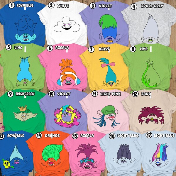 Trolls Costume - Etsy