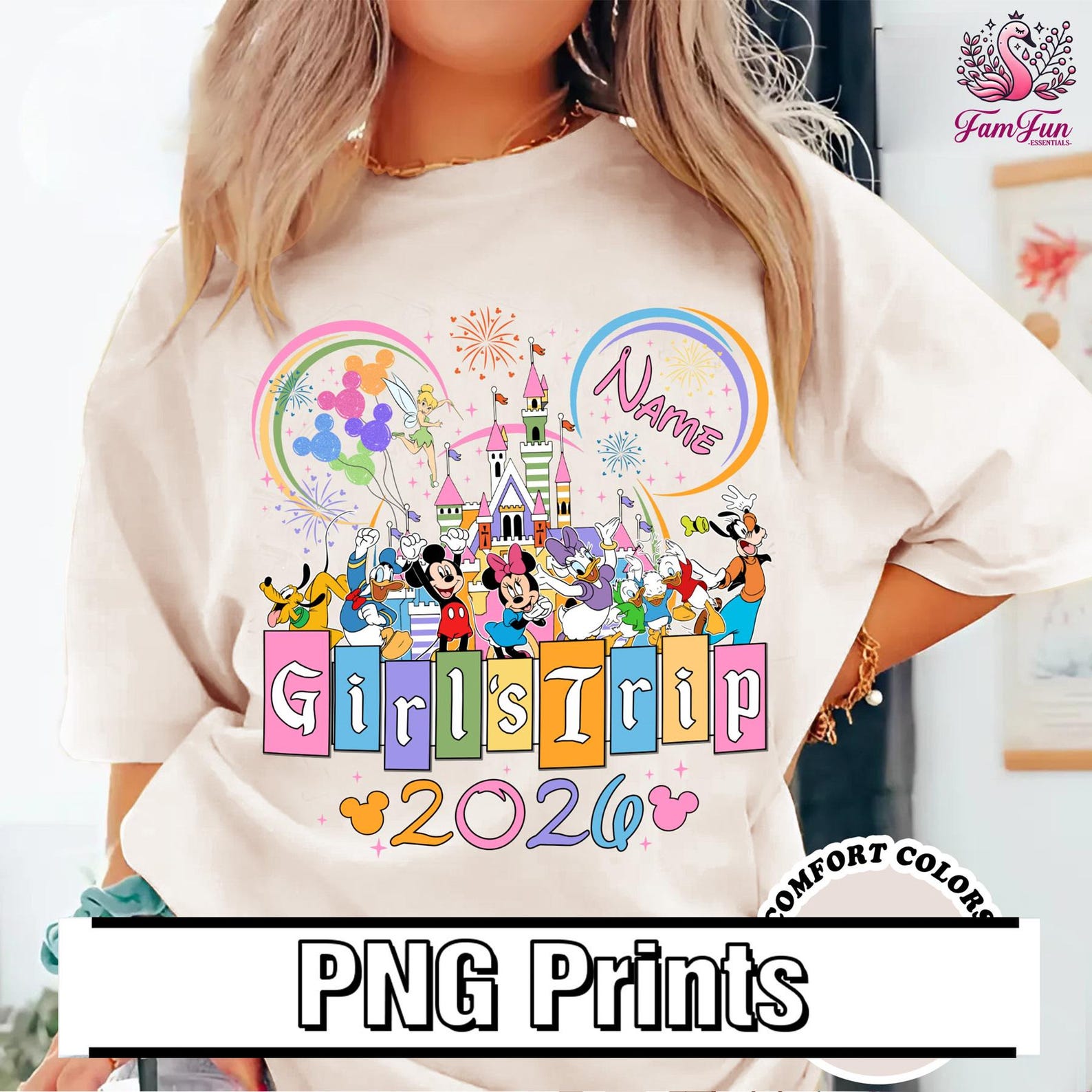 Custom 2026 Mickey and Friends Girls Trip Png Download, Mickey Squad ...